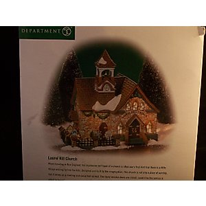 Department 56 New England Village Laurel Hill Church