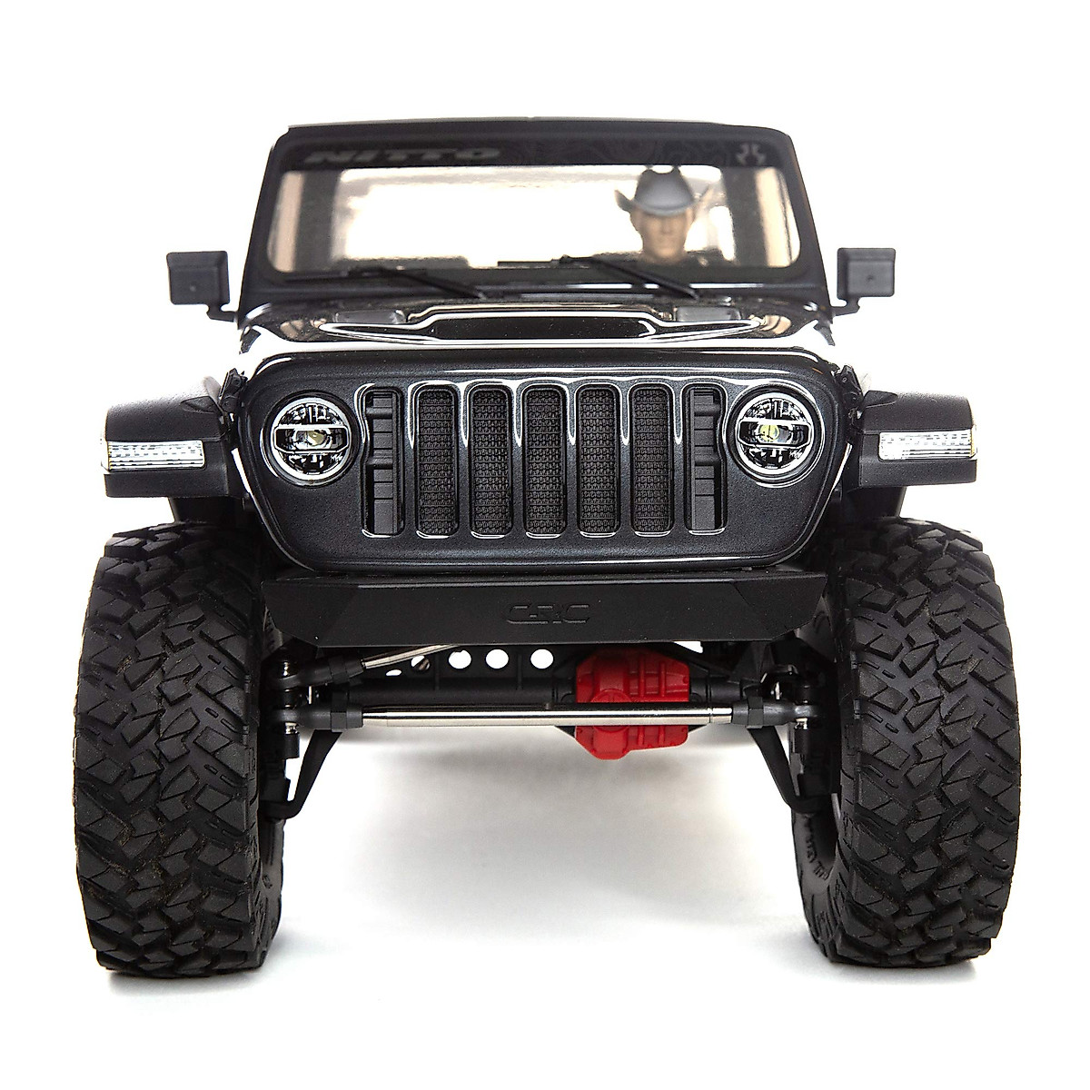 Axial RC Truck 1/10 SCX10 III Jeep JT Gladiator Rock Crawler with Portals RTR (Batteries and Charger Not Included), Gray, AXI03006BT1