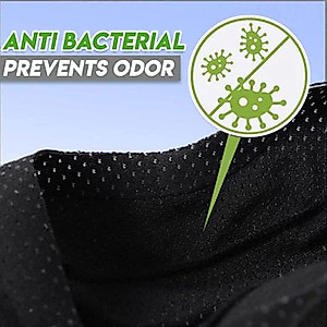 Meeyeet 6 pairs Breathable Ice Silk Socks, Flat Invisible 360 ​​° Non-slip Summer Socks with Prevents Odor Cooling Effect (6PCS)