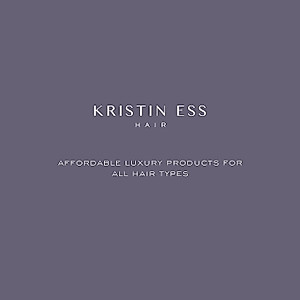 Kristin Ess Hair The One Purple Conditioner, Toning for Blonde Hair, Neutralizes Brass + Yellow Tones, Sulfate and Paraben Free, Color + Keratin Safe, 10 Fl Oz (Pack of 2)