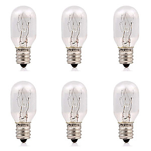 BULBMASTER 15 Watt Himalayan Salt Lamps Bulbs and Night lights Replacement Light bulbs lamps 2.15" - fits E12 Socket Candelabra Base night light night lamp bulbs