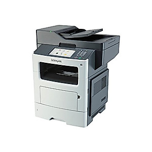 Lexmark MX611DE Monochrome Printer with Scanner, Copier and Fax - 35S6701,Gray/white
