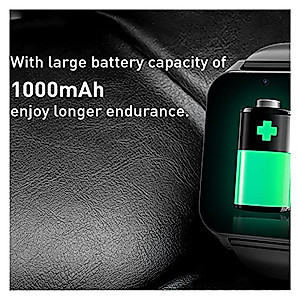 JAITEA New R.AM 4GB ROM 64GB 1.99 Inch 4G Call Smartwatch GPS WiFi Dual Camera Waterproof Sports Men's Smartwatch Men