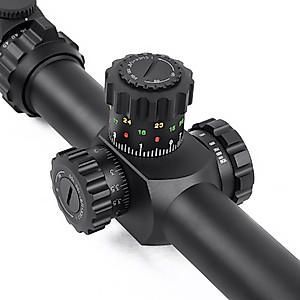Sniper KT12-60X60SAL Long Range Rifle Scope 35mm Tube Side Parallax Adjustment Glass Etched Reticle Red Green Illuminated with Scope Rings