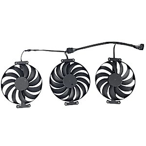 inRobert 95MM CF1010U12S 12V 0.45A 7Pin Video Card Fan for ASUS ROG Strix RTX 3090 3080 3070 3060 Ti GPU Graphics Card Fan