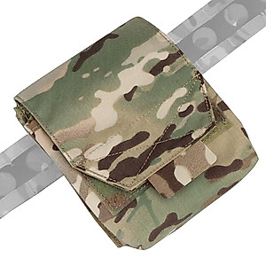 GYDEHUTJ Molle Multi-Use Pouches, Tactical 5.56 7.62 Magazine Pouch GP Storage Bag 2 in 1 for Duty Belt Vest