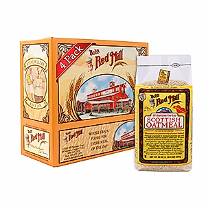 Bob's Red Mill Scottish Oatmeal, 20 Oz (4 Pack)