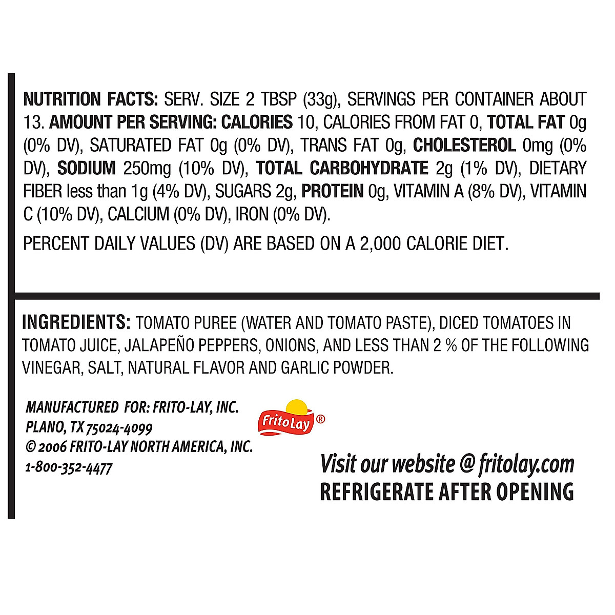 Tostitos, Medium Chunky Salsa, 15.5 Ounce (Pack of 4)