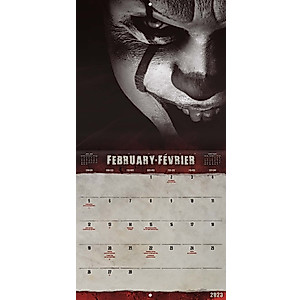 2023 Horror Collection Wall Calendar (Bilingual French) (French Edition)