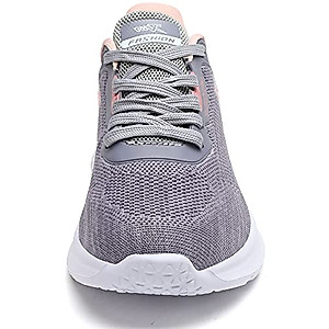 HISQIM Women's Running Shoes Breathable Tennis Sneakers for Women Gym Shoes Casual Sports Shoes Lightweight Walking Shoes Purple