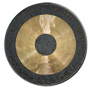 Unlimited Chau Gongs - 12". Includes Gong, Mallet & Rope/Bronze Gong W/Traditional Look/For Meditation, Sound Healing, & Yoga/Small & Large Available