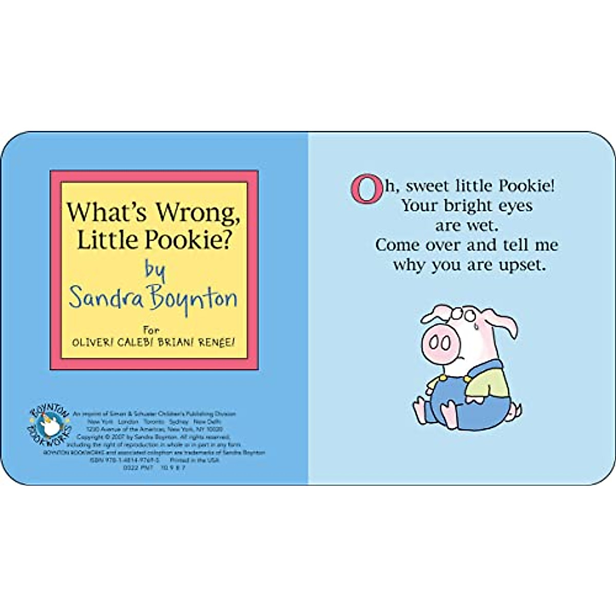 What's Wrong, Little Pookie?