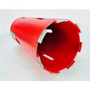 Dry Type 1.5", 2.5", 3.5", 4.5" Inch BLUEROCK Diamond Coring Bit Set 5/8" 11 UNC Concrete Core Drill