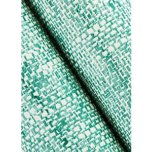 NuWallpaper NU2919 Aqua Poplin Texture Peel & Stick Wallpaper, Blue