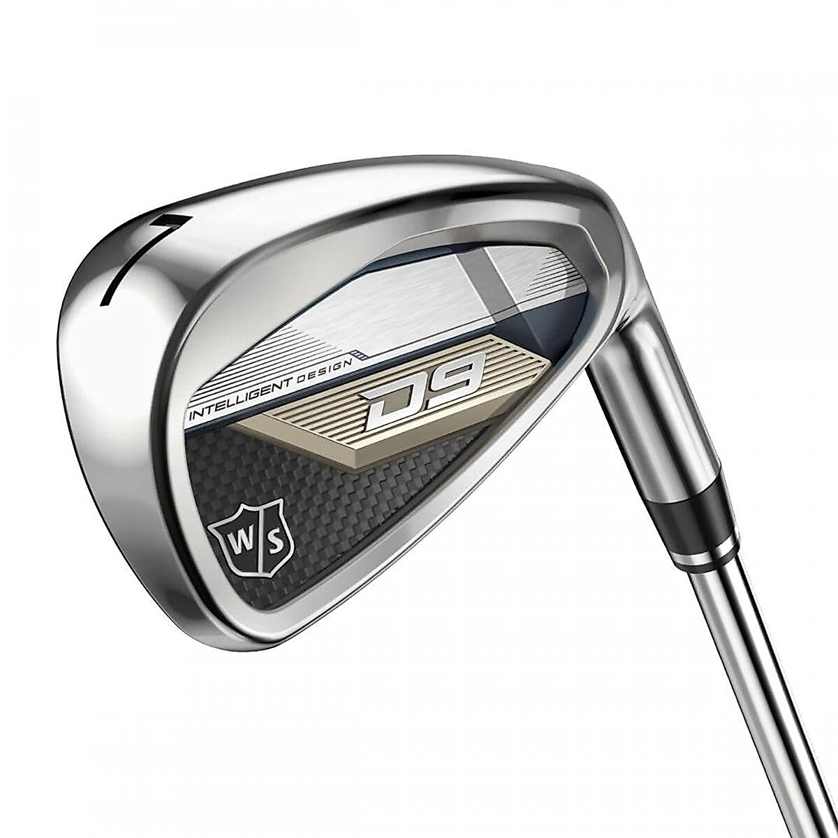 Wilson Men's WS D9 Iron Set, Silver/Blue, One Size