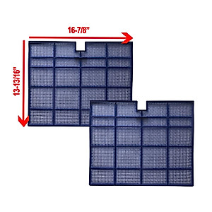 Mitsubishi Electric E12 F28 100 Nano Platinum Mini Split Filter 2-Pack