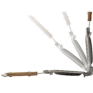 Snow Peak Tramezzino - Gourmet Sandwich Maker - Made of Stainless Steel - 13 x 7.5 x 1.2 in