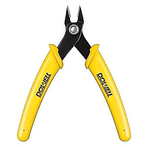 DOWELL Micro Cutter Flush Cutter Soft Wire Cutters Professional Cutting Copper And Aluminum Wire Cables
