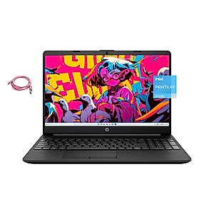 HP Newest 15.6" Ultral Light Laptop for Business, Intel Pentium Silver N5030(> N4020), 16GB RAM, 512GB PCIe SSD, Intel UHD Graphics 605, Webcam, Bluetooth, HDMI, USB-C, Fast Charge, Windows 11/OLY