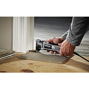 Dremel MM388 13-Piece Oscillating Multi-Tool Accessory Kit, Includes 4 Blades, 9 Wood Sandpaper Sheets, and Reusable Case - Universal Quick- Fit Interface fits Bosch, Makita, Milwaukee, and Rockwell