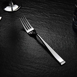 Royalrose Alexander Fine Forks, Set of 4, 18/10 Stainless Steel, Well Made, Dishwasher Safe, Heavy Duty Fork (8.1" Dinner Fork)