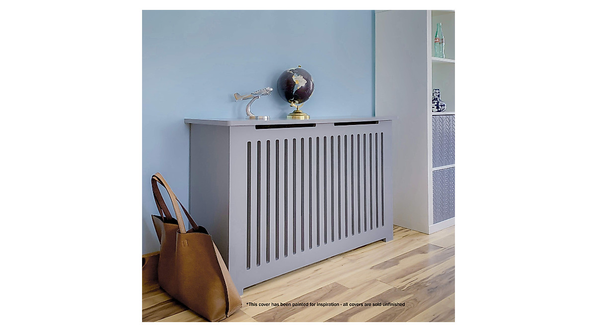 Unpainted Radiator Cover Kit by Fichman Furniture - Safe & Customizable