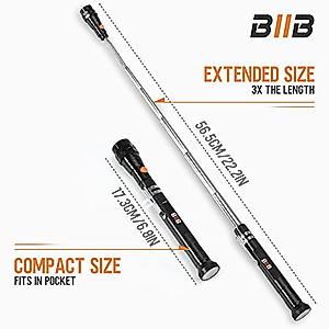 BIIB Gifts for Men, Telescoping Magnetic Pickup Tools Cool Gadgets for Men, Fathers Gifts, Birthday Gifts for Men, Women, Husband, Boyfriend, Him, Tech, Handyman, Cool Stuff for Mens Gifts