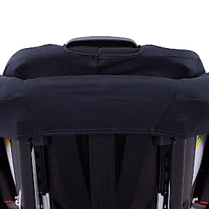 JYOKO Kids Cover Liner for car seat Compatible with Graco Extend2fit, 100% Cotton Made (Black Series)