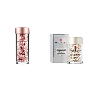 Elizabeth Arden Smooth & Plump Bundle, Retinol & Hyaluronic Acid Serum Ceramide Skincare Capsules