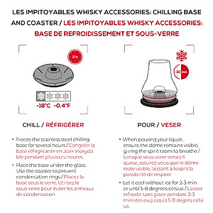 Peugeot Impitoyable Whisky Cordial Glass without Chilling Base 13 Oz