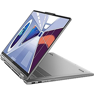 Lenovo Yoga 7 16" WUXGA Touch 2-in-1 Laptop, 360° flip-and-fold Design, AMD Ryzen 5 7535U, 8GB RAM 256GB SSD, AMD Radeon 660M Graphics, Fingerprint, Backlit KB, Win11, Arctic Grey, TECL Bundle