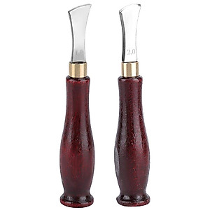 Leather Creaser Creasing Tool Leather Shallow Slot Line Trimmer Leather Crimping Craft Tools Stainless Steel Marking(2mm)