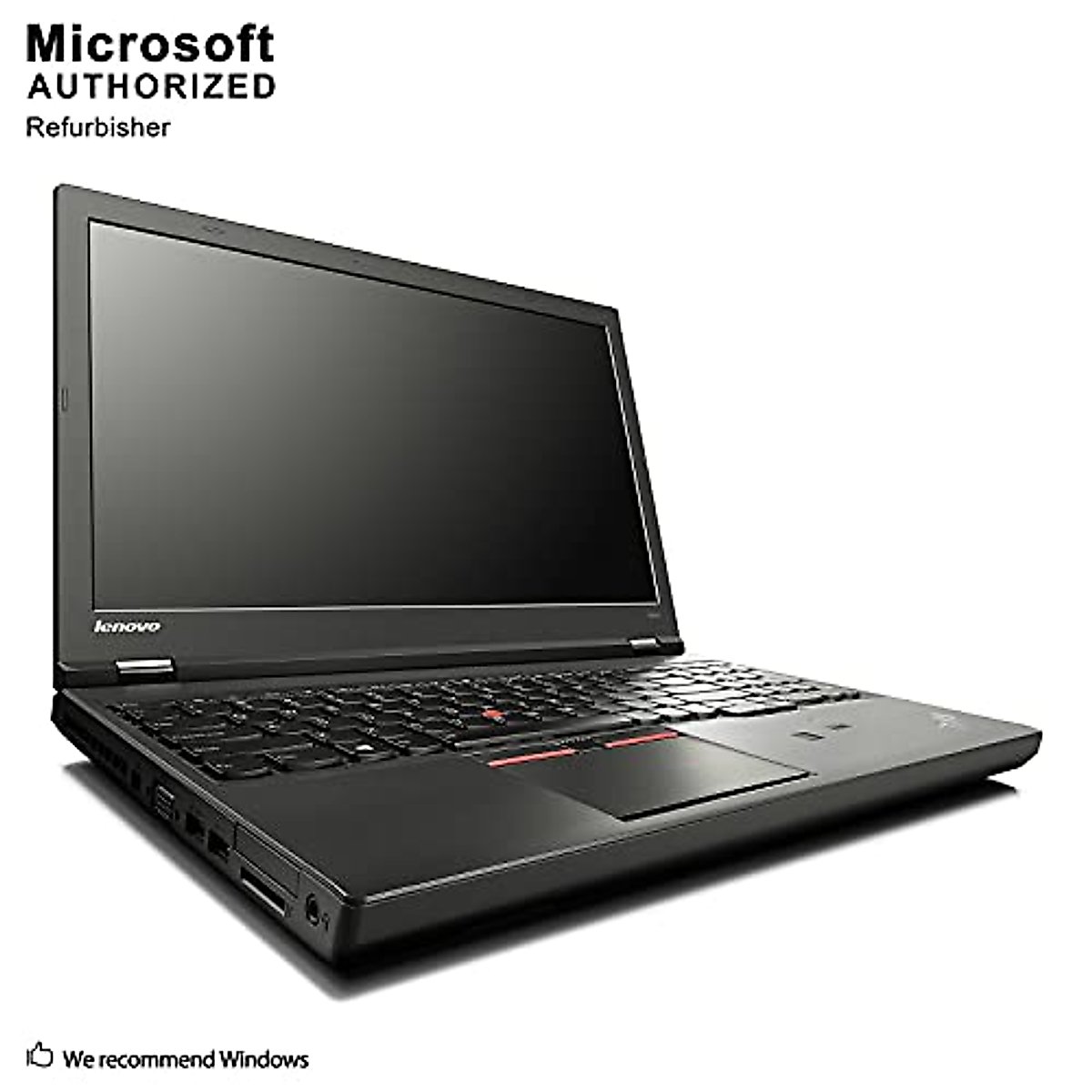 Lenovo ThinkPad W541 15.6 Inch Mobile Workstation Laptop, Intel Quad Core i7-4810MQ up to 3.8GHz, 16G DDR3L, 512G SSD, DVD, NVIDIA Quadro 2GB, WiFi, VGA, m DP, Win 10 64 Bit Multi-Language(Renewed)