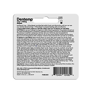DENTEMP Maximum Strength Dental Repair 2.64 g (Pack of 3)
