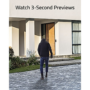 eufy Security Video Doorbell (Wired) S330 with Chime, Dual Cam,Delivery Guard,Security Camera,2K with HDR, No Monthly Fee, 16-24V, 30VA, homebase NOT Supported,Motion Only Alert(Renewed)