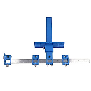 Drill Hole Jig Kit, Precise Drilling and Positioning Easy To Use Adjustable Adjustable Drill Guide for Window Locks for Cabinet Handles for Drawer Handles