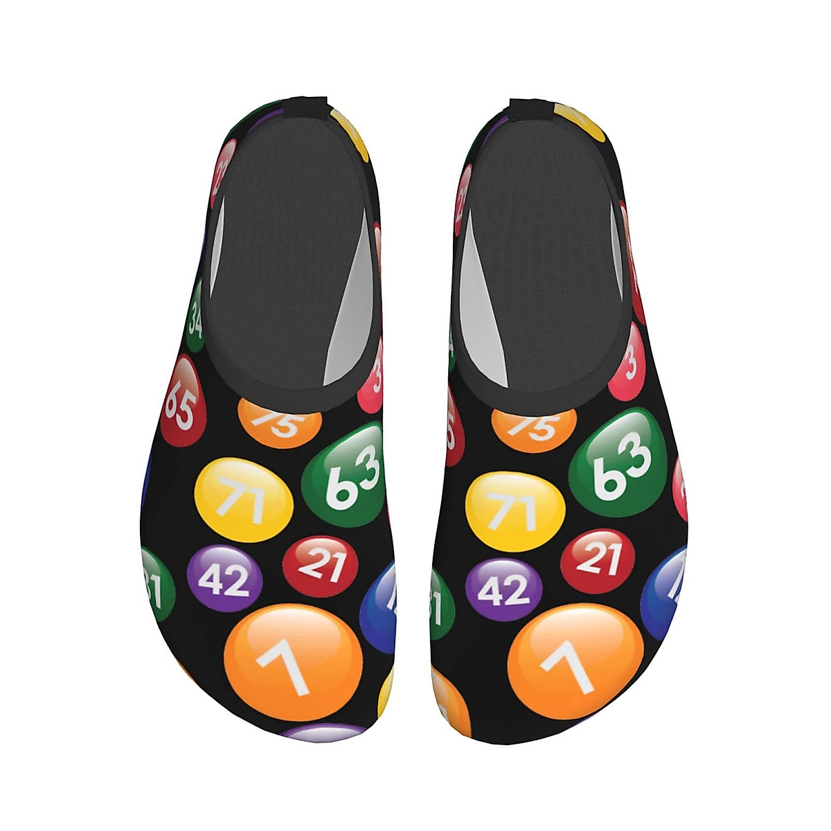 Bingo Game Adult Barefoot Quick-Drying Non-Slip Water Sports Wading Shoes Aqua Yoga Beach Socks