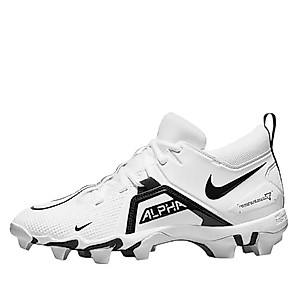 Nike Alpha Menace Pro 3 Men's Football Cleats (us_Footwear_Size_System, Adult, Men, Numeric, Medium, Numeric_11 Black/Black/White