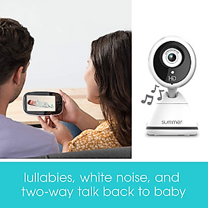 Summer Infant Baby Pixel Zoom HD Video Baby Monitor with 5" Display & Remote Steering Camera, Clearer Nighttime Views & SleepZone Boundary Alerts, High Definition