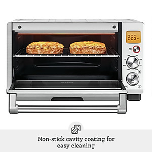 Breville BOV670BSS Smart Oven Compact Convection, Brushed Stainless Steel (Renewed)