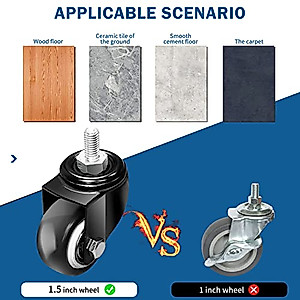 Heavy Duty Furniture Lifter Tool, Upgraded Furniture Movers Dolly with 4 Detachable Wheels, 1400 Lbs Load Capacity, 360° Rotation Dolly for Moving Sofa Piano Refrigerator