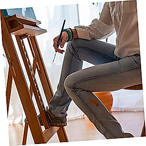 VILLCASE 3pcs Set Adult Coloring Pens Miniature Kit Spray Paint Set Miniature Painting Detail Line Brush Art Special Pen Acrylic Brush to Paint Acrylic Paint Wooden Manicure