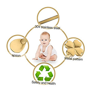 UPKOCH 2 Sets /4pcs Coffee Stirring Spoon Espresso Spoons Mixing Spoon Coffee Stir Spoons Stainless Steel Stirring Spoon Sugar Spoon Sugar Spoons Kitchen Gadget Dessert Spoon Drink Spoon