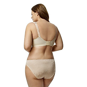 Elila Jacquard Full Coverage Full Support Softcup 1305 Nude 40 K