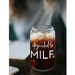 Lovearth Glass Cup, New Mom Gifts for Women - Christmas, Pregnancy Gifts for Expecting Mom, First Time Mom Gifts, Mom to Be Gifts for 1st Time Mom, Pregnant Women - Postpartum Gifts for Mom