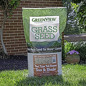 GreenView Fairway Formula Grass Seed Turf Type Tall Fescue Sun & Shade Blend - 20 lbs.