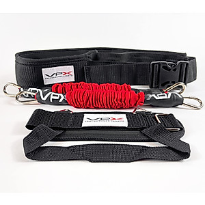 VPX Baseball Training Harness, Adds 4-7MPH Power and Velocity, Improves Swing, Batting, and Pitching Mechanics, Hitters and Pitchers, All Ages, Includes Harness, Videos, Drills, and Programming.