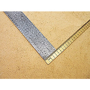 Poshland DBD- 48 Custom Handmade Damascus Steel Billet Knife/Blank Blade Making Bar