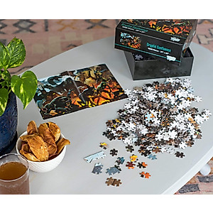 Cryptid Confluence and Monster Legends 1000 Piece Jigsaw Puzzle Toy | Fun Quarantine Gifts | Brain Teaser for Family Game Night