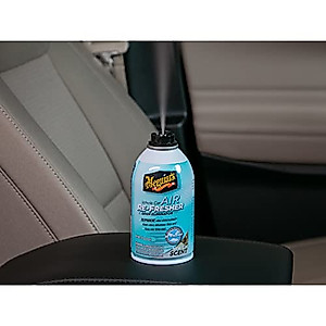 Meguiar's G16402 Whole Car Air Re-Fresher Odor Eliminator Mist, New Car Scent, 2 Fluid Ounces